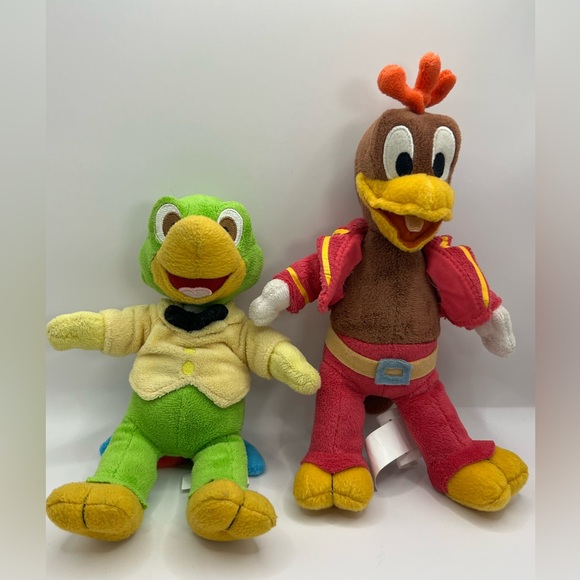 Disney | Toys | Disney The Three Caballeros Panchito Jose No Hats Plush ...